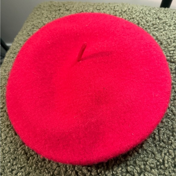 Accessories | Raspberry Cool Red Beret | Poshmark